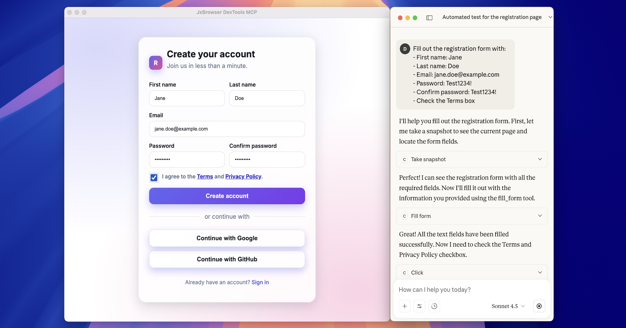使用 MCP 自动化 JxBrowser | Blog | JxBrowser